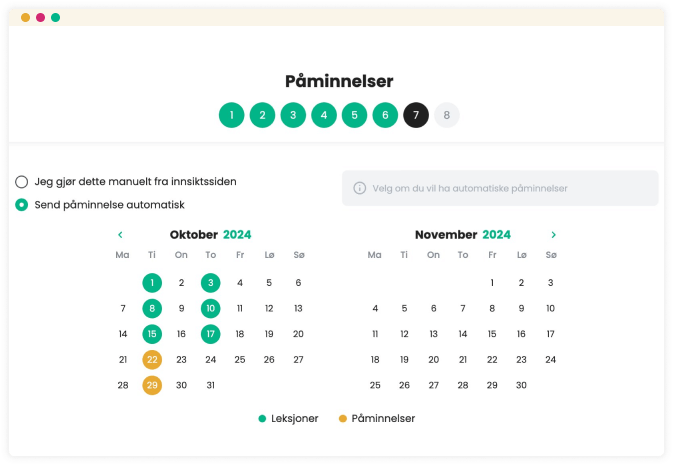 XtraMile: plattform for automatisering av læring